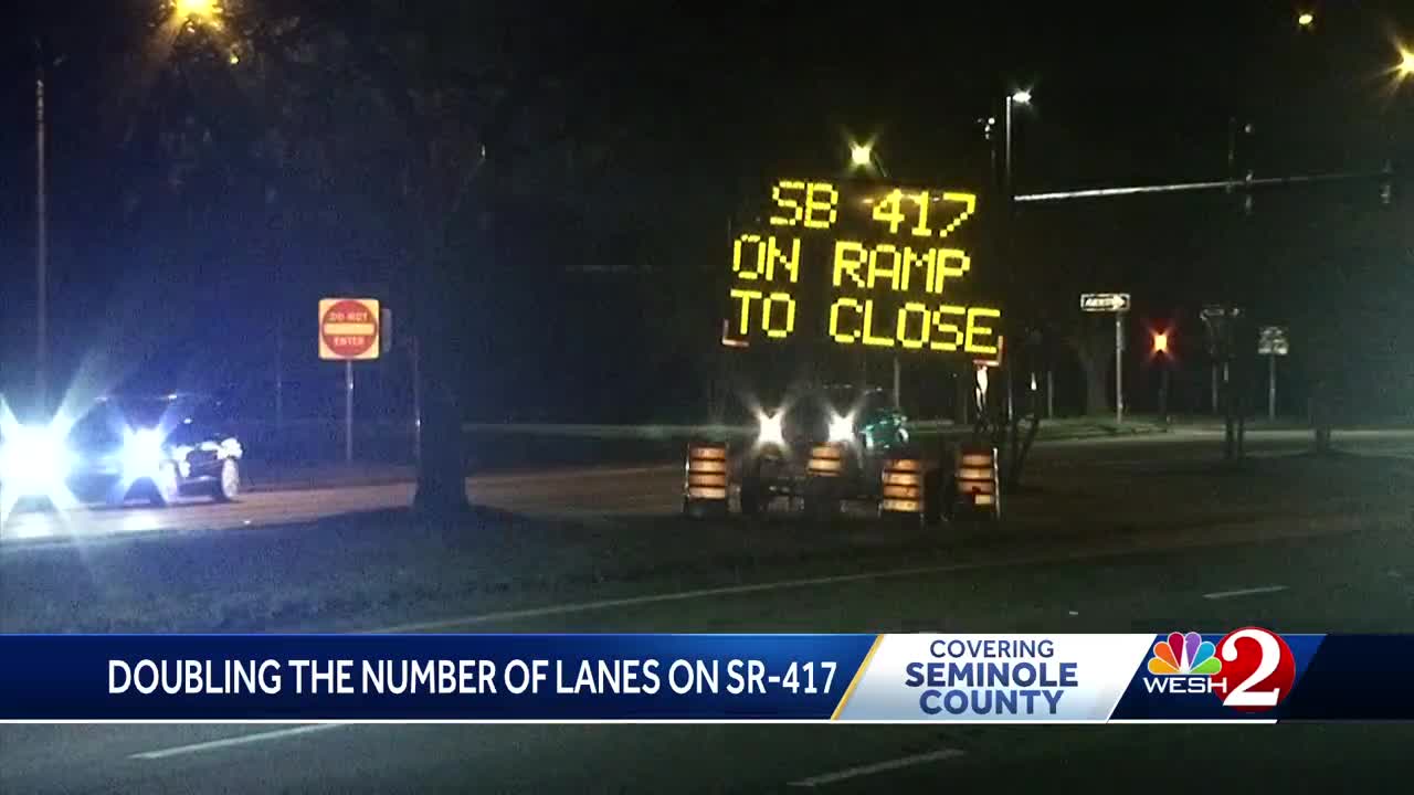 Project to expand State Road 417 in Seminole County creeps forward