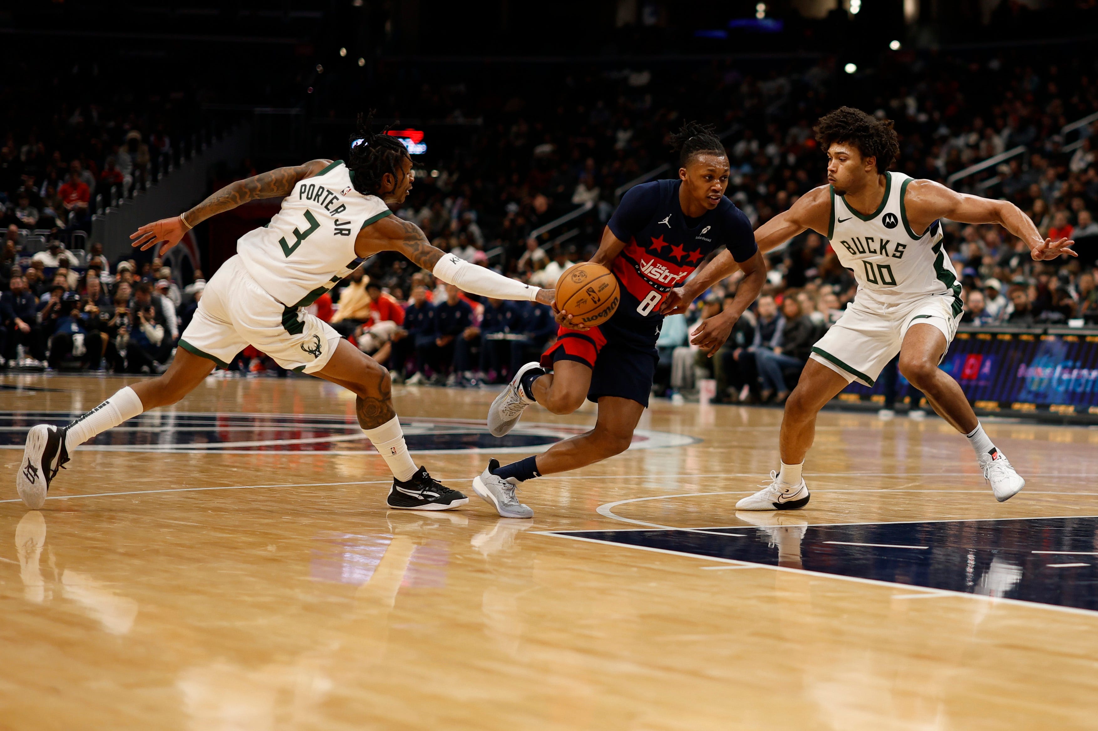 Wizards coach Brian Keefe talks the on-court growth of Bub Carrington ...