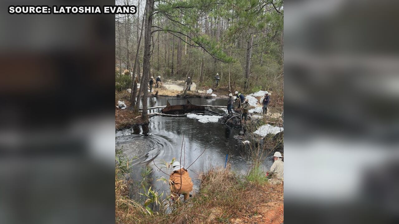 Clarke County EMA responds to a spill incident Sunday afternoon