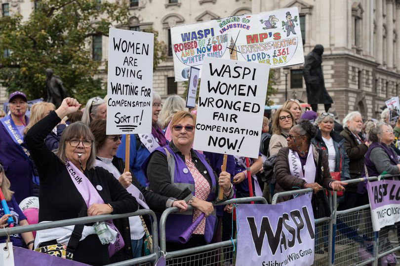 Waspi campaigners threaten legal action over 'gaslighting' by Government Waspi campaigners threaten legal action over 'gaslighting' by Government