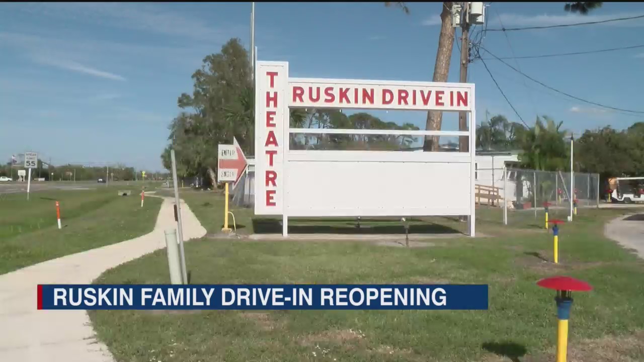Community steps up to help Ruskin Drive-In after Hurricane