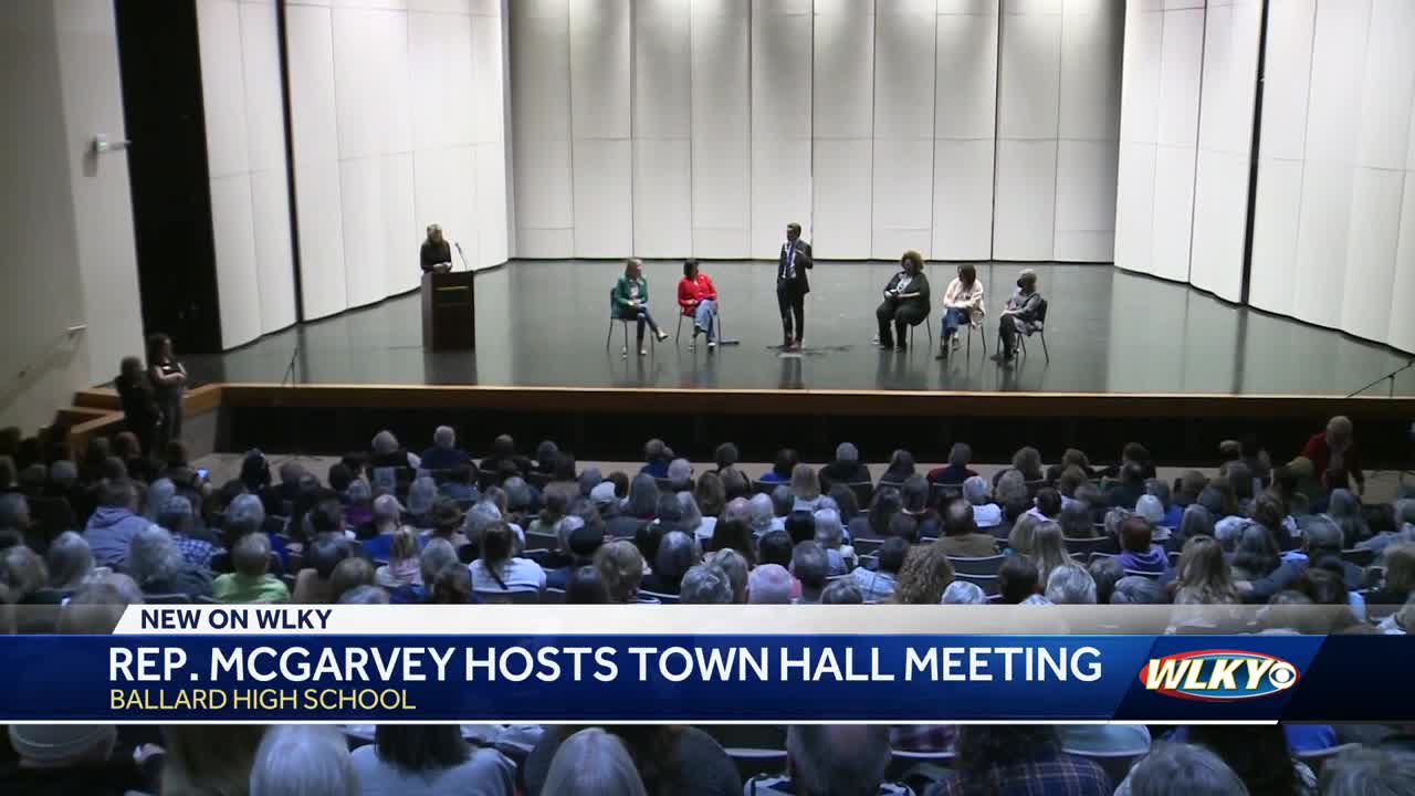 Rep. Morgan McGarvey hosts 2nd town hall meeting of the weekend