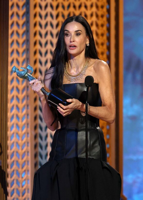 Demi Moore wins Best Actress at 2025 SAG Awards after historic Golden ...