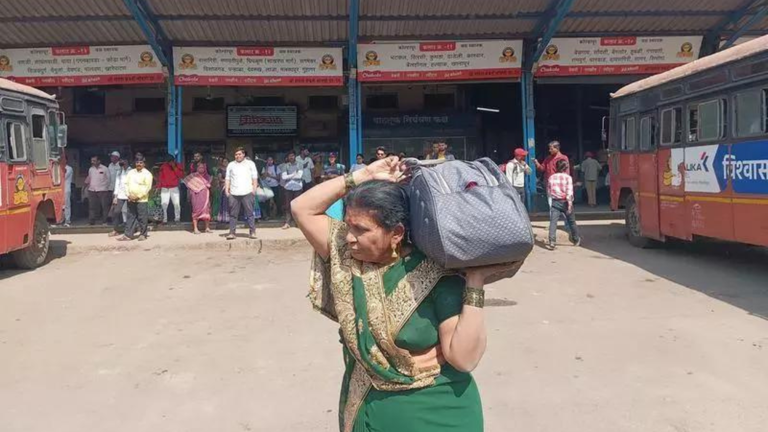 Language row: Inter-state bus services between Maharashtra and ...