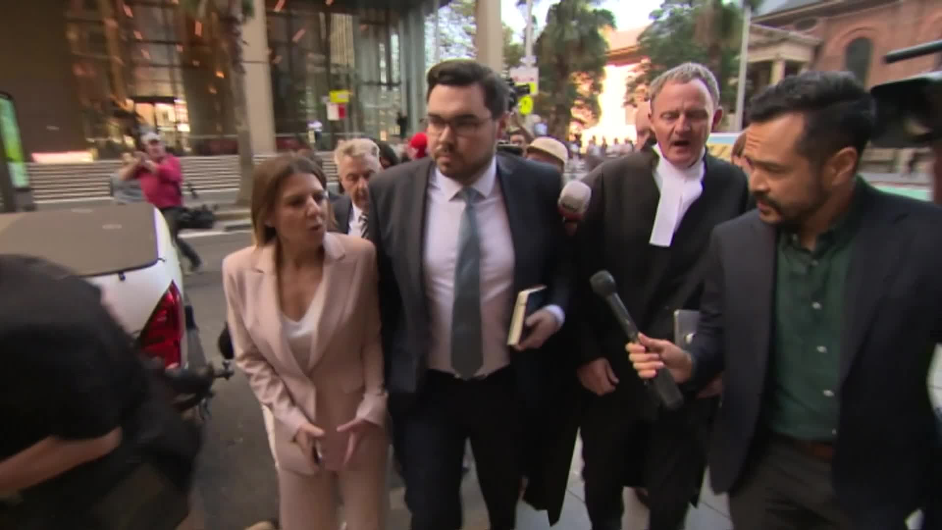 Bruce Lehrmann faces Tasmanian court over alleged car theft