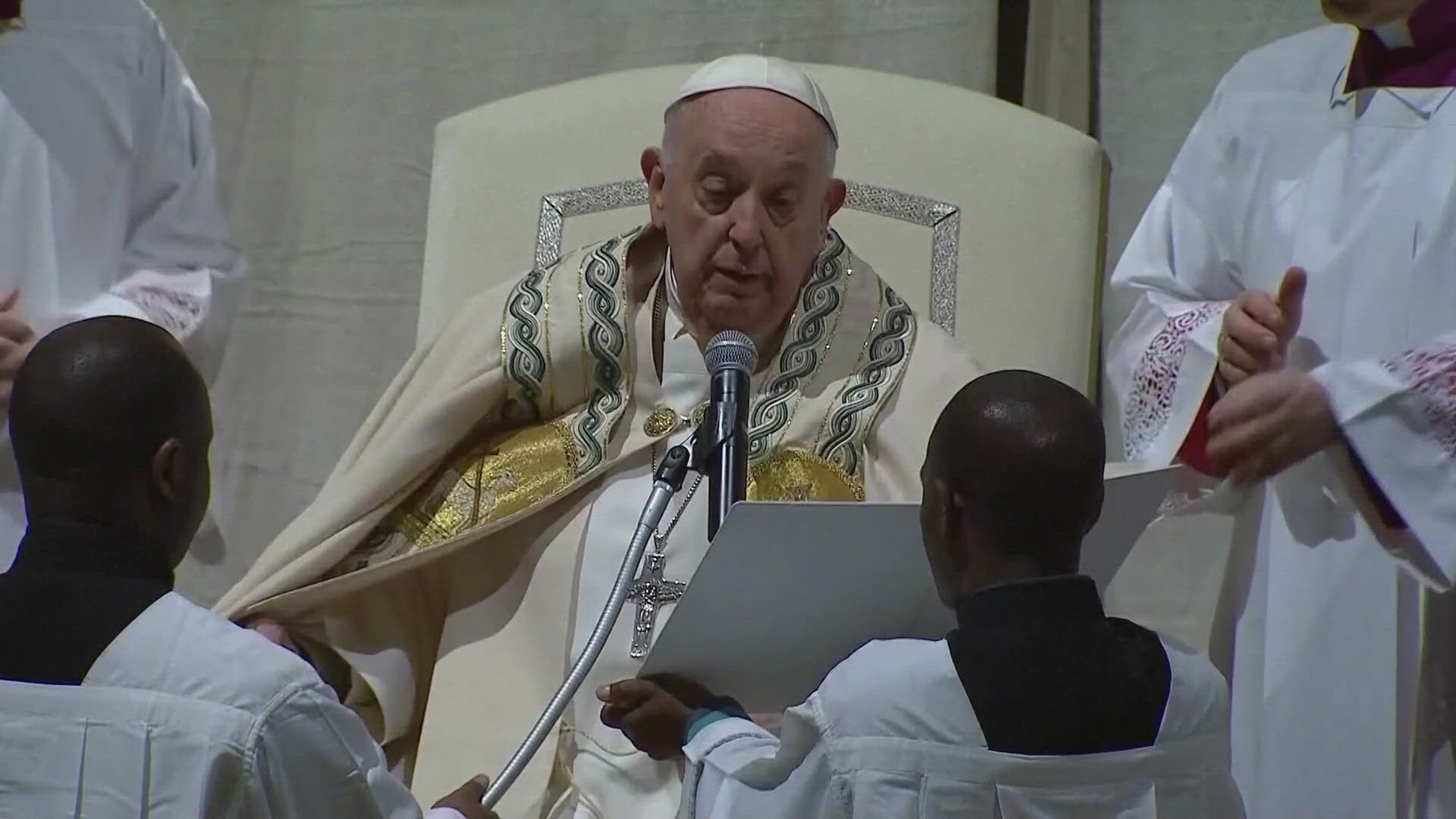 Pope Francis remains in critical condition, fighting for his life.