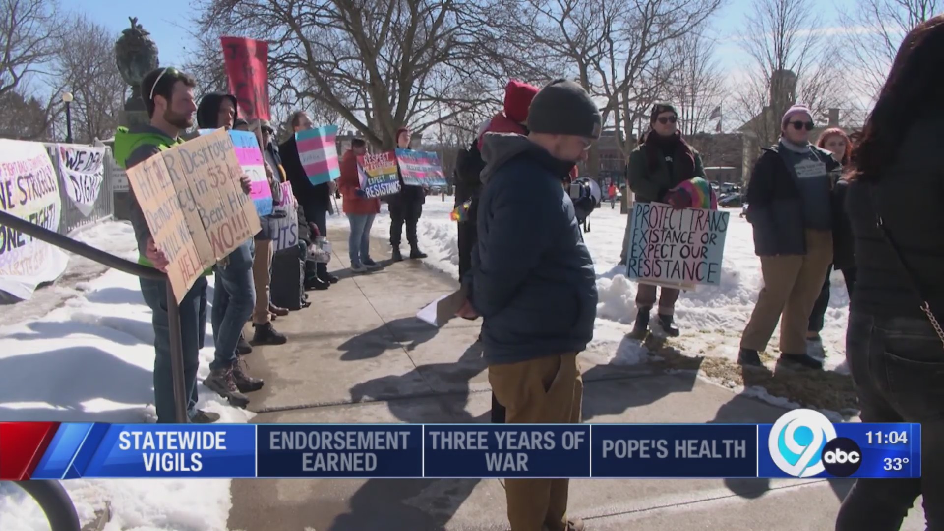 Vigils held across New York state for transgender man Sam Nordquist