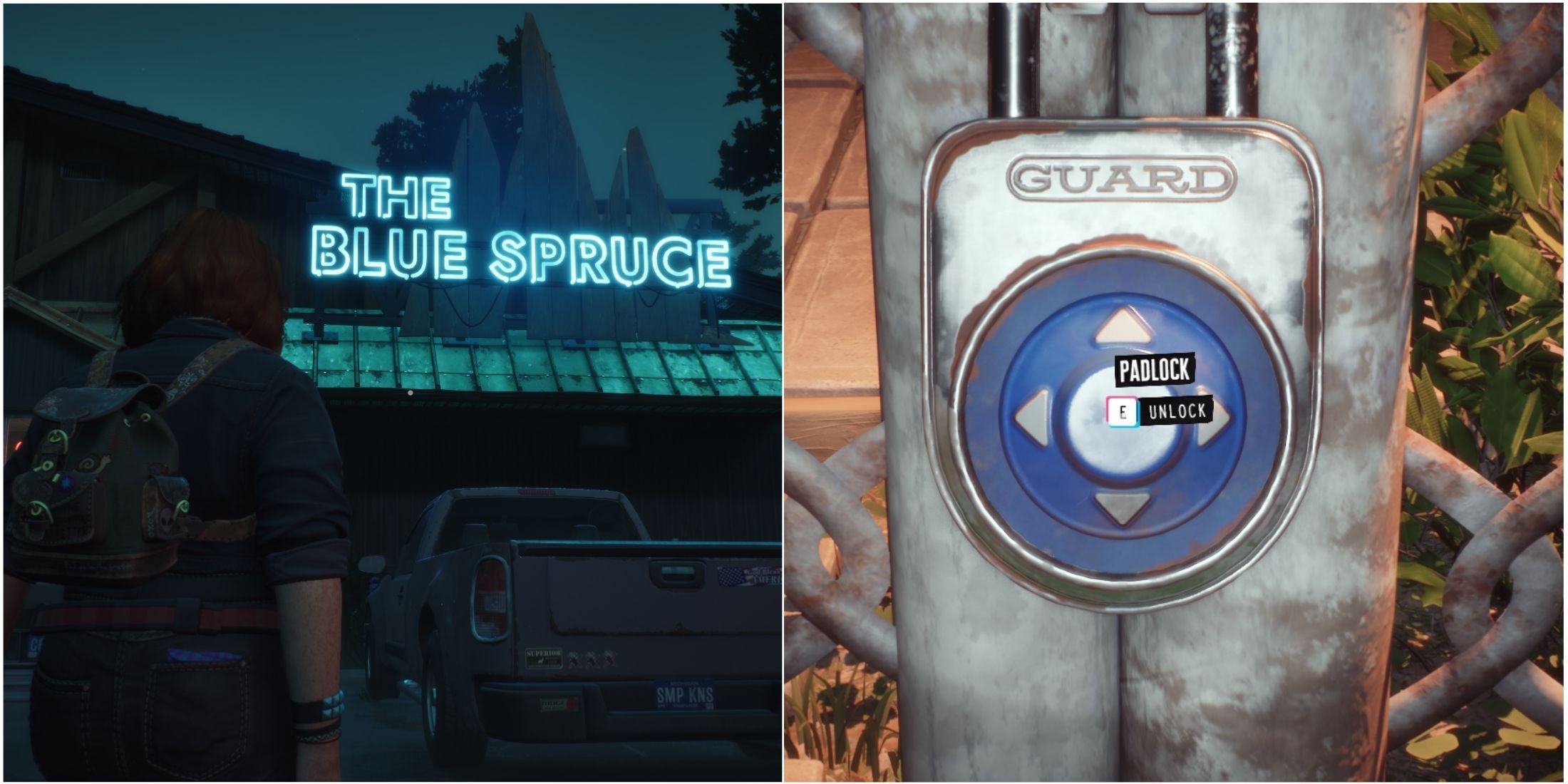 How To Open The Blue Spruce Padlock In Lost Records: Bloom & Rage