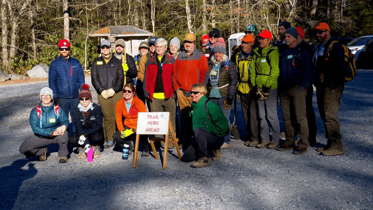 Volunteers unite to tackle post-Helene cleanup along Dupont Trail
