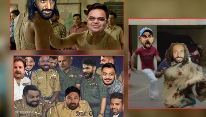 IND vs PAK Memes: भारत जिंकला, पाकिस्तान हरला अन् IIT बाबा झाला ट्रोल ...