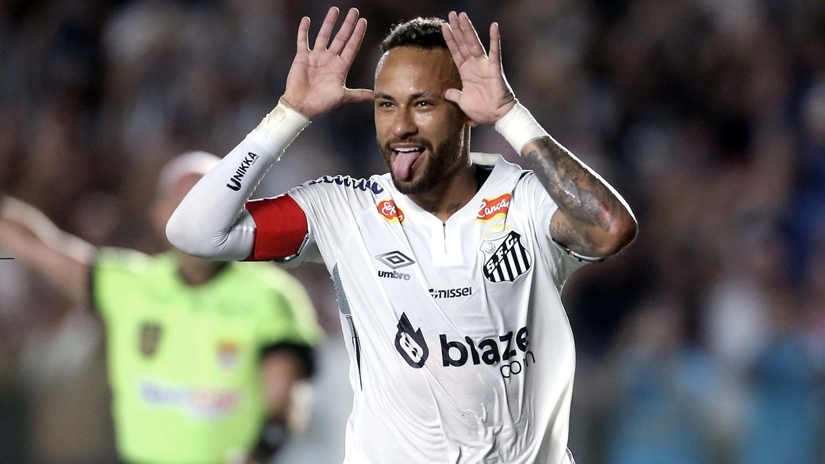 VIDEO: Neymar Scores a Stunning Olympic Goal with Brazil's Santos