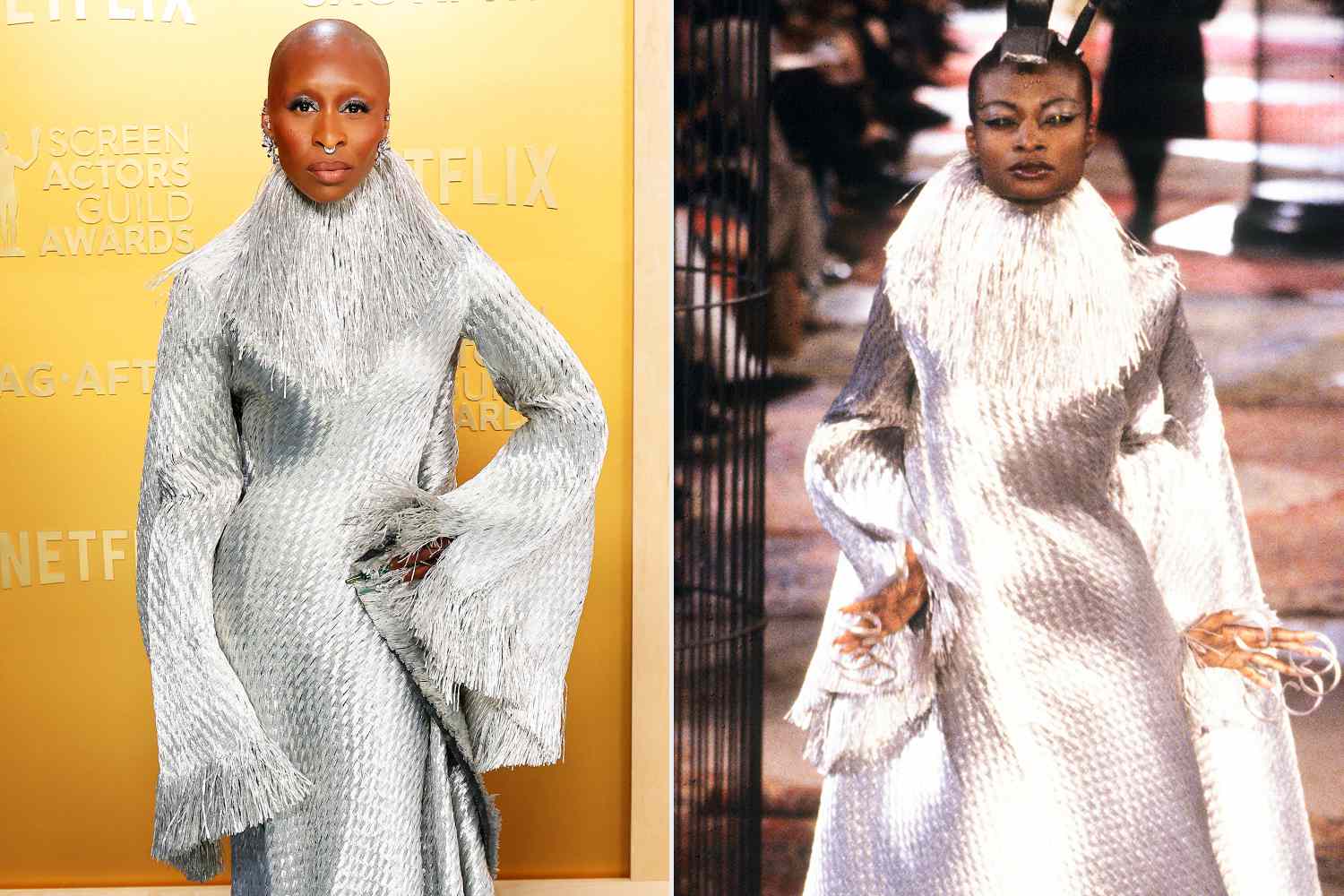 Cynthia Erivo Is Wicked Cool at 2025 SAG Awards in a Fringe Givenchy ...