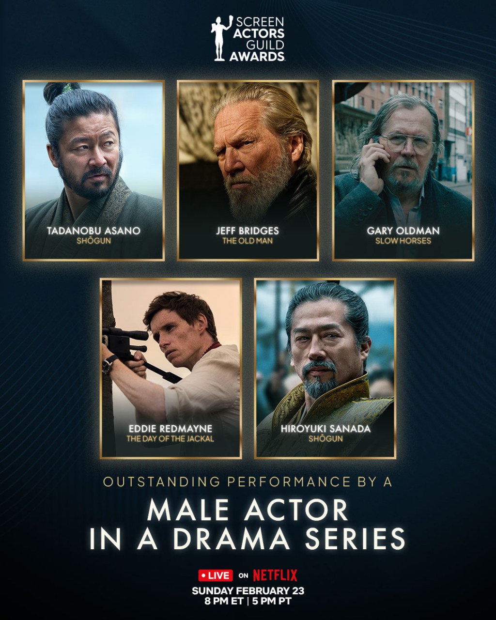 SAG Awards 2025: Full list of nominees and winners