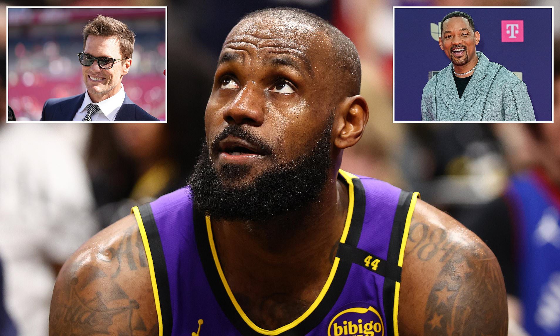 LeBron James follows Tom Brady and Will Smith into the latest sport to ...