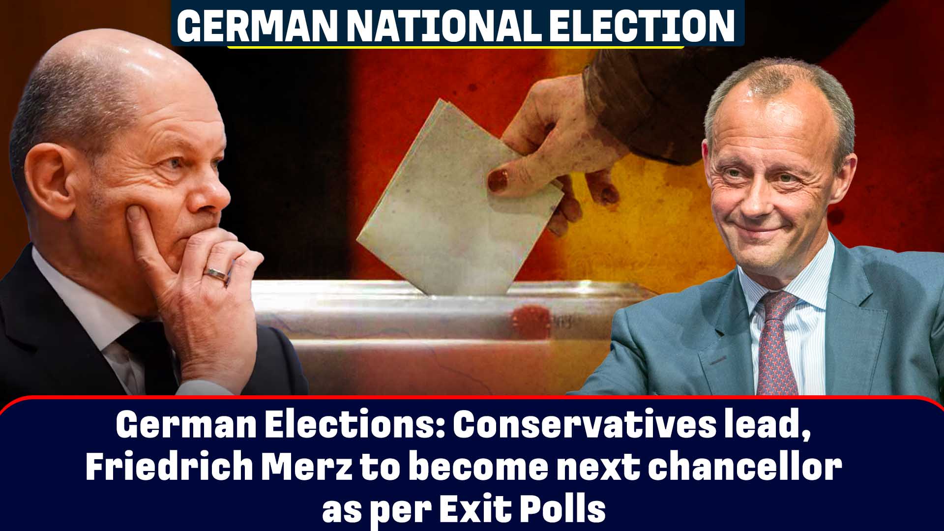 German Elections: Conservatives lead, Friedrich Merz to become next ...