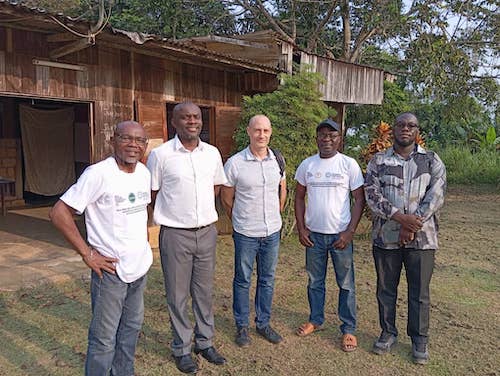 Benjamin Evine Binet reçoit Conservation Justice et l’association des ...