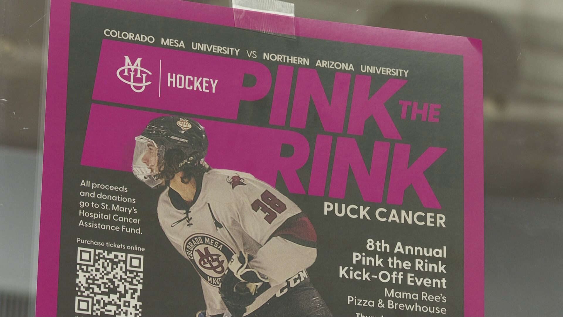 CMU holds 8th annual Pink the Rink