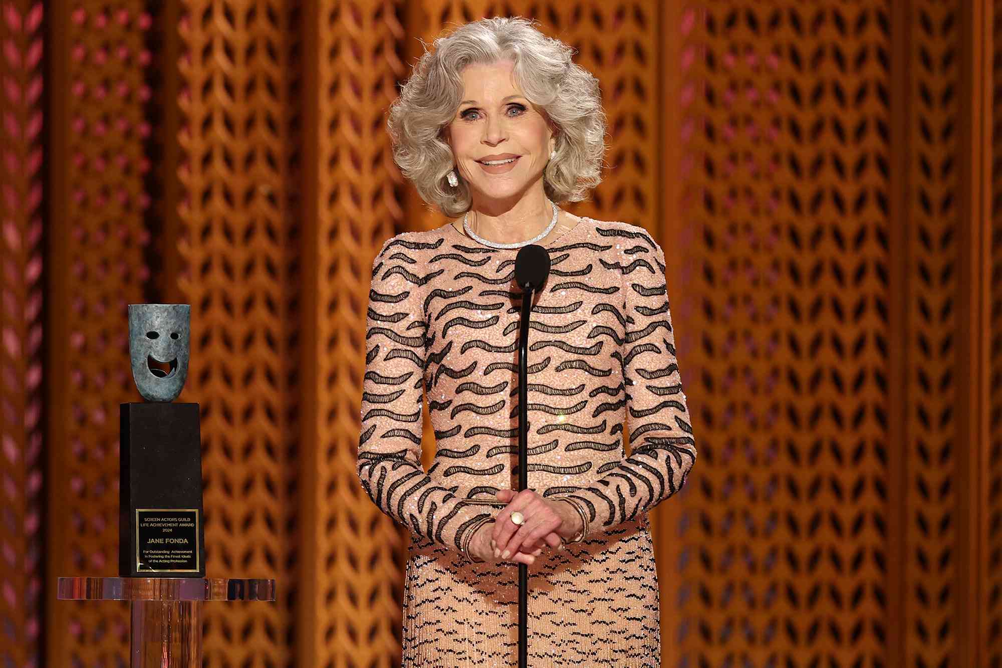 Jane Fonda Proclaims 'Woke Just Means You Give a Damn About Other ...