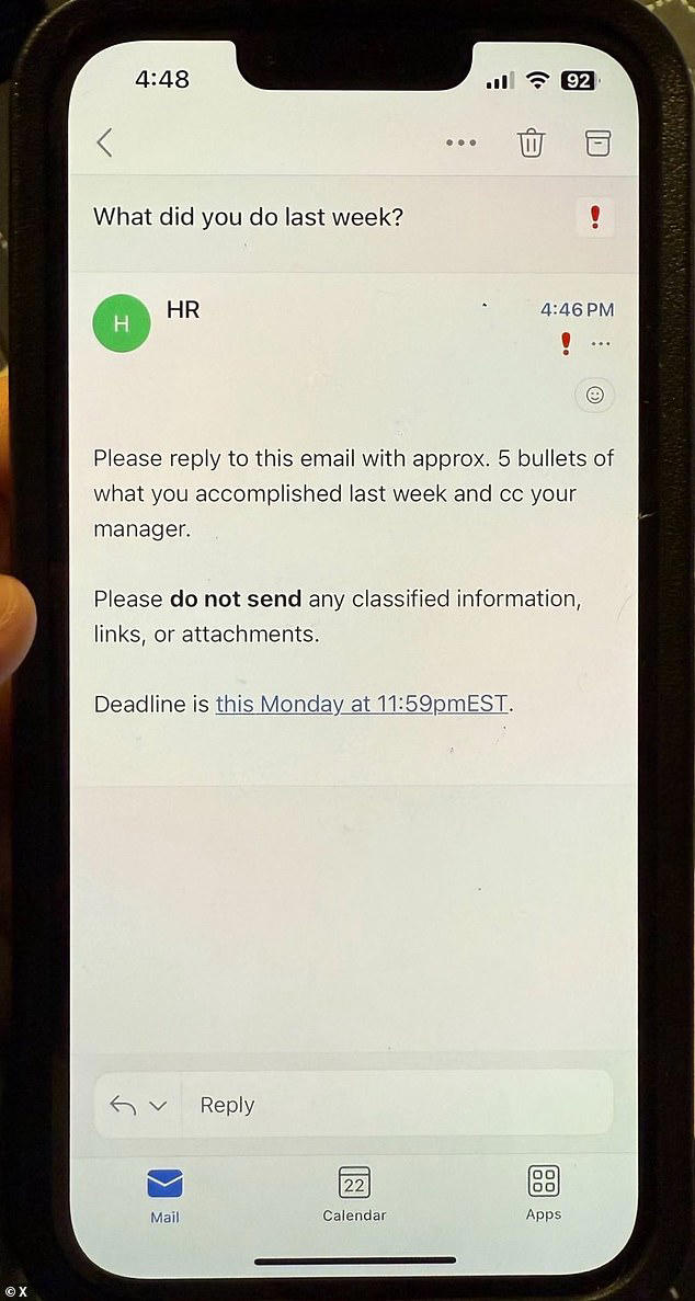 Elon Musk reveals the reason behind bombshell email to federal workers