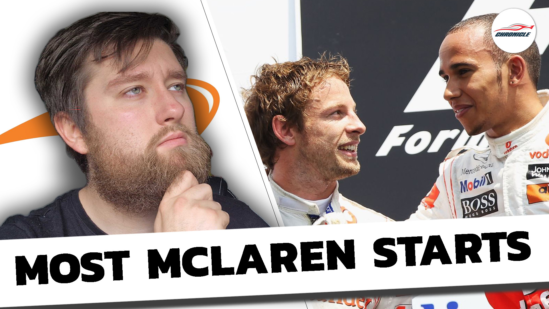 Top 10 McLaren F1 Drivers By Race Starts