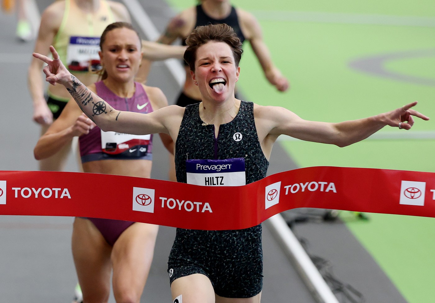 Aptos native Nikki Hiltz wins 1,500 race, posts weekend sweep at USATF ...