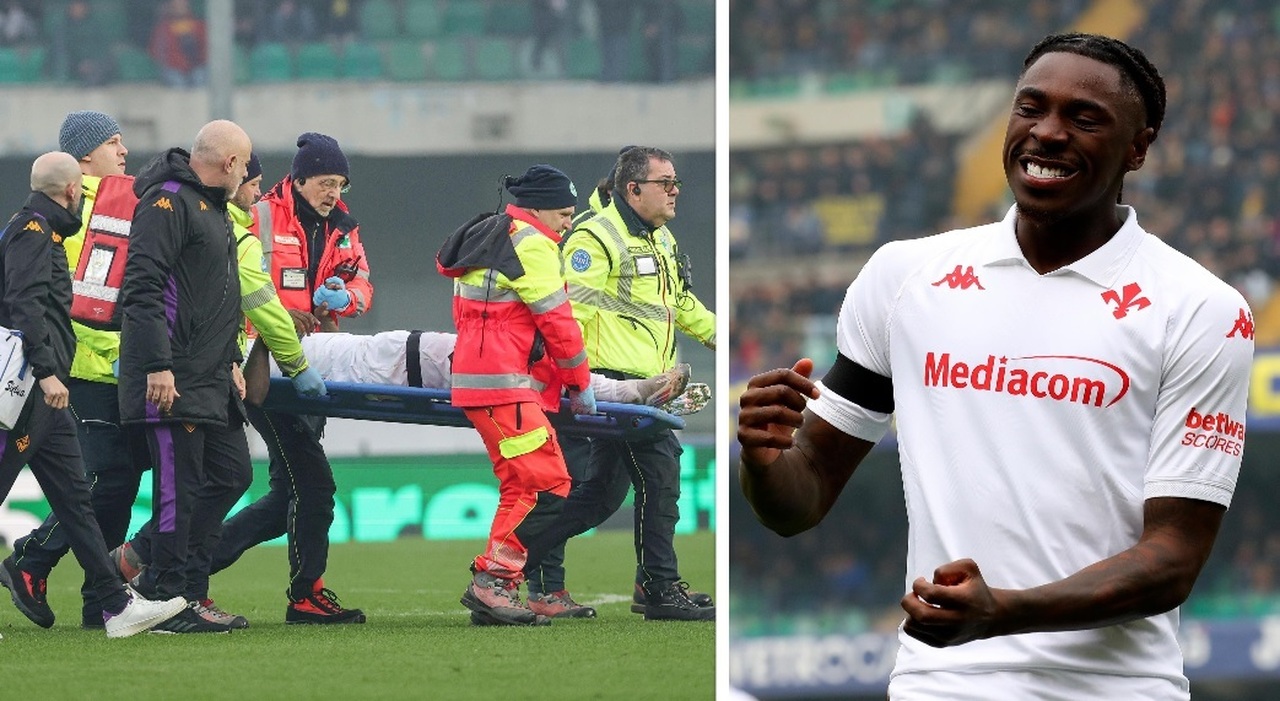 Kean dimesso dall'ospedale, come sta il calciatore della Fiorentina. Il ...