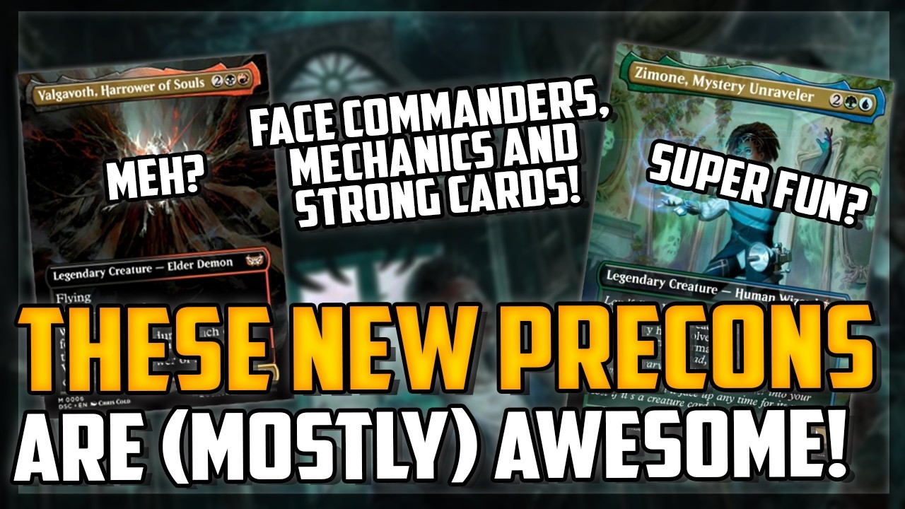 Duskmourn Face Commanders! Which Is Meh and INSANE CombosCards To Add ...