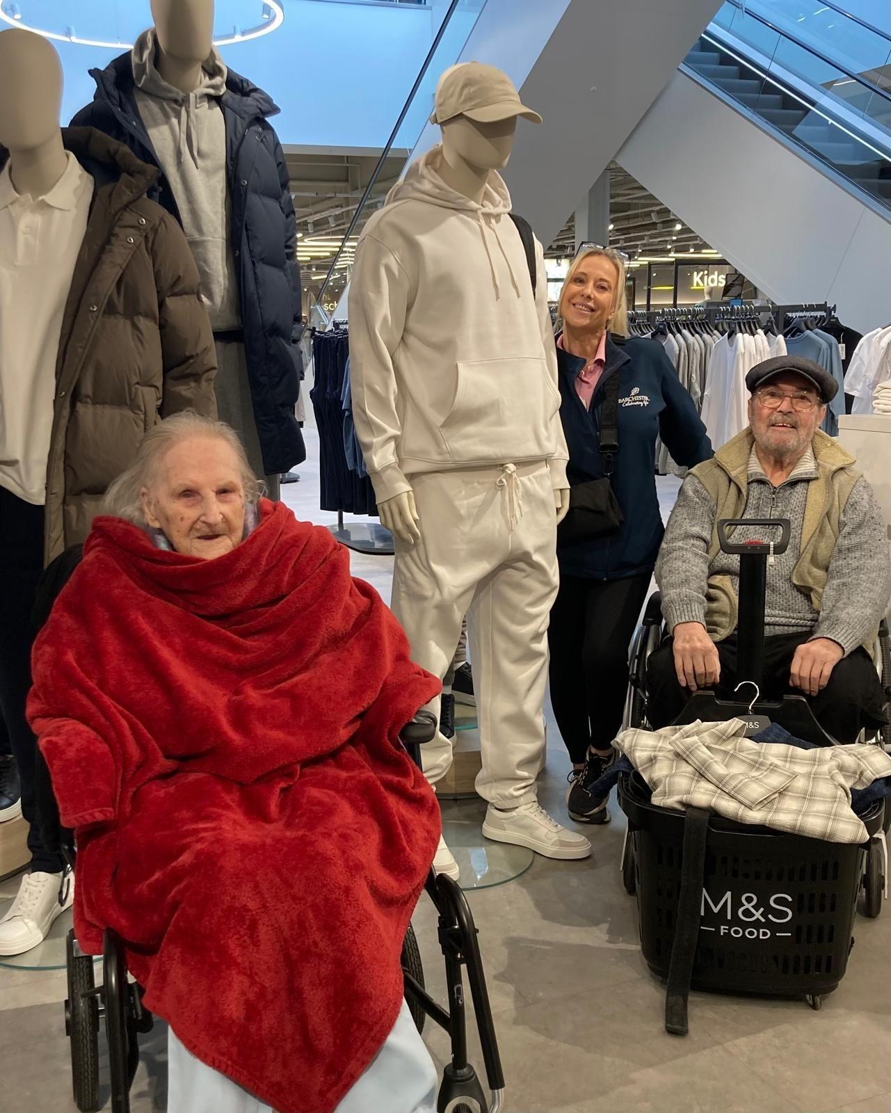 Shopping brings joy to Paternoster House residents