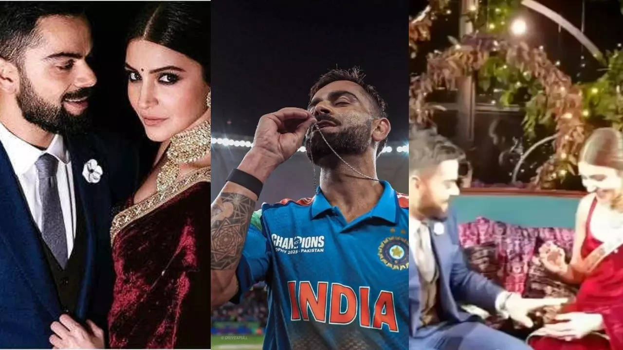 The history behind Virat Kohli kissing his wedding ring and how this ...