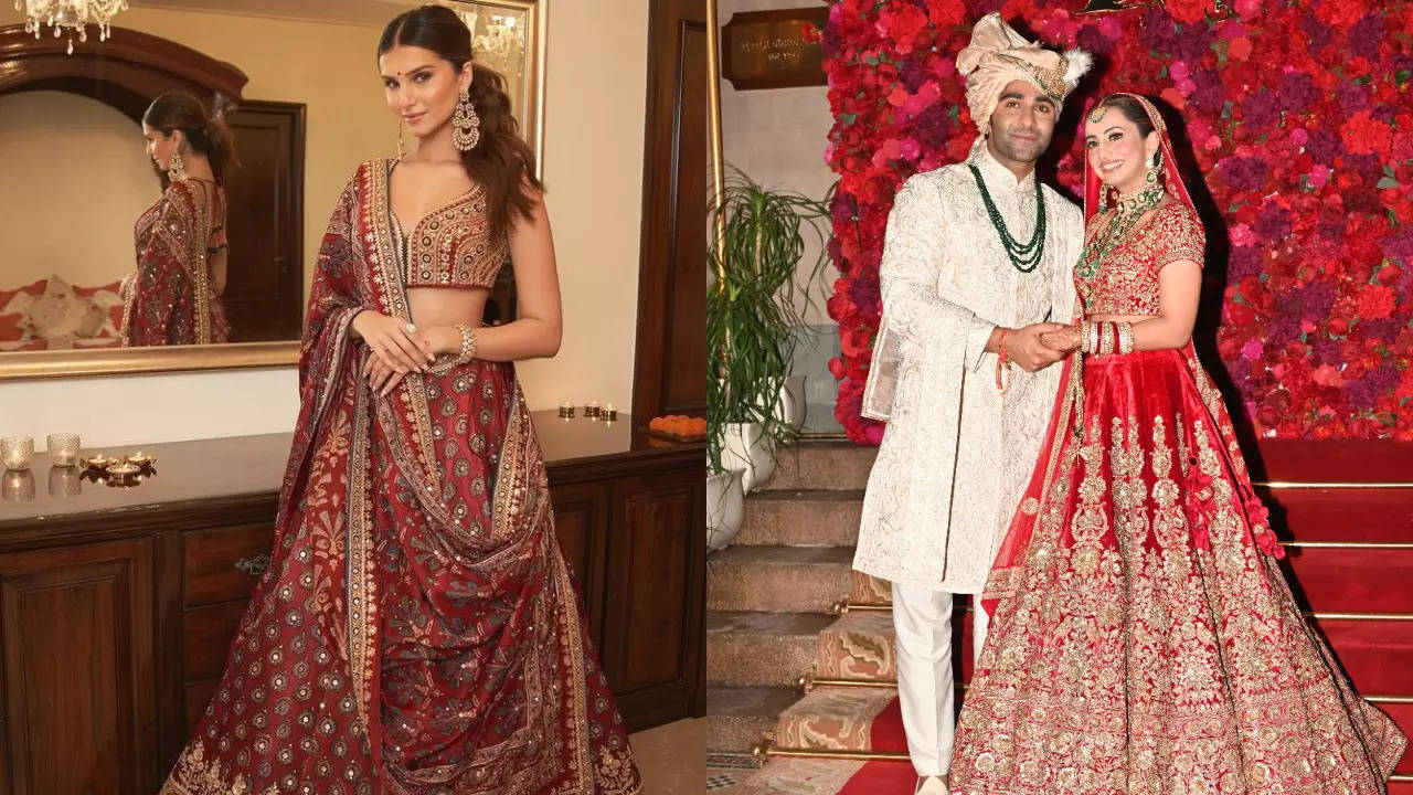 Tara Sutaria wanted to design her own wedding ensemble while dating ...