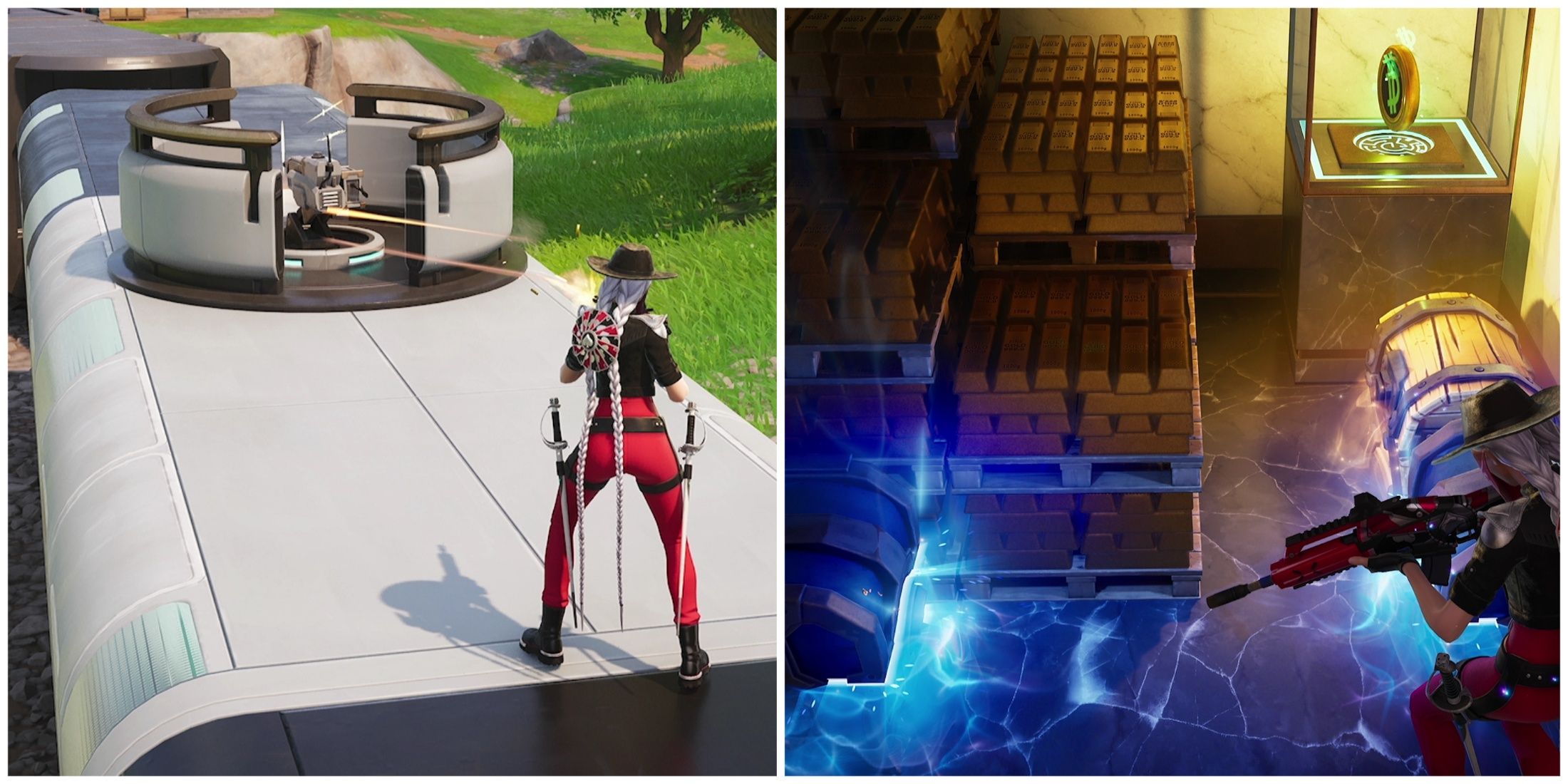 How to Easily Get Into the Train Vault in Fortnite