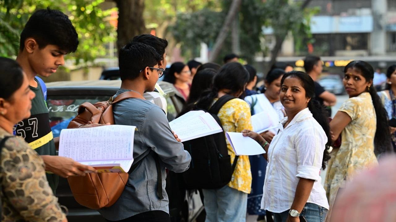 In Photos Students appear for crucial Maharashtra SSC exams in Mumbai