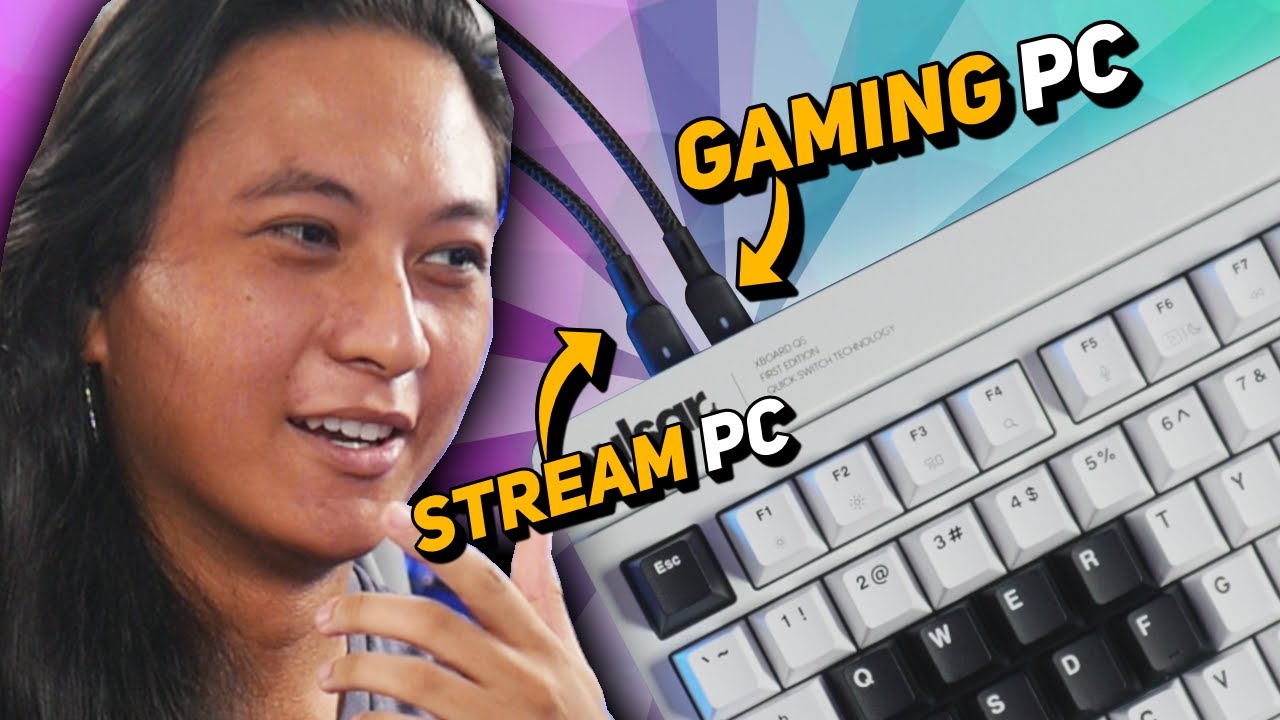 The Dual PC Streaming Keyboard!