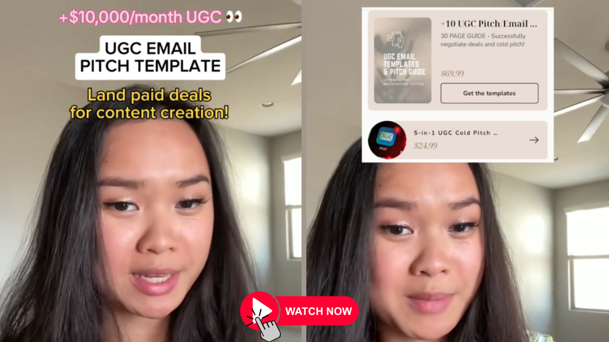 UGC Pitch Template That Lands Deals!