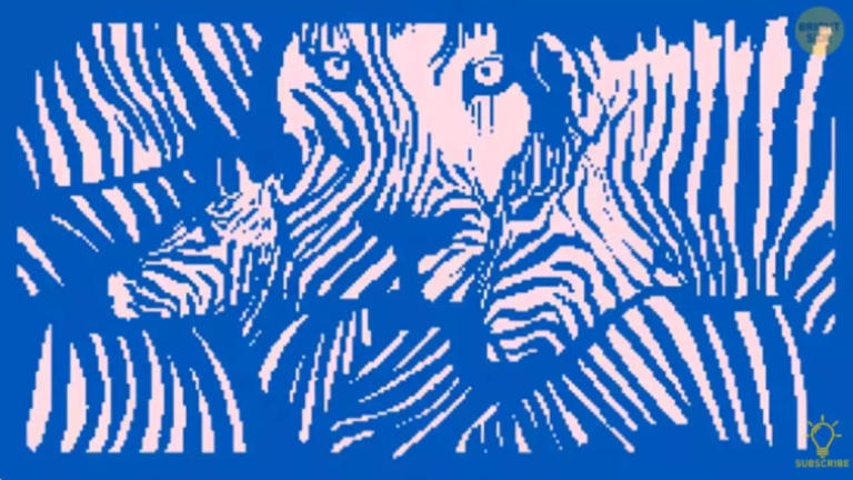 Optical illusion personality test: Zebras or lion? The animal you see ...