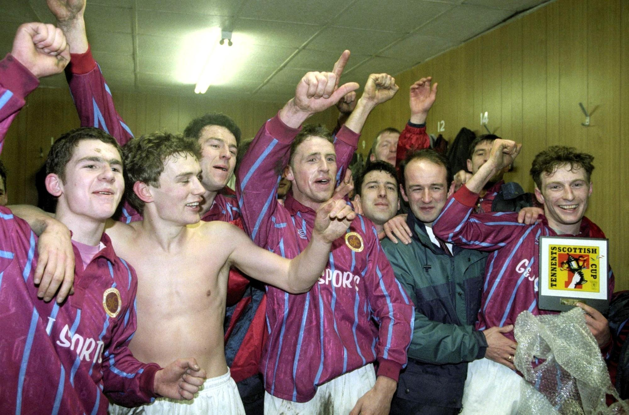 Dons fan Miller Mathieson recounts Stenhousemuir's Scottish Cup shock ...