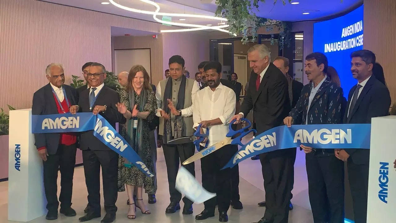Amgen opens new tech and innovation centre in Hyderabad with starting ...