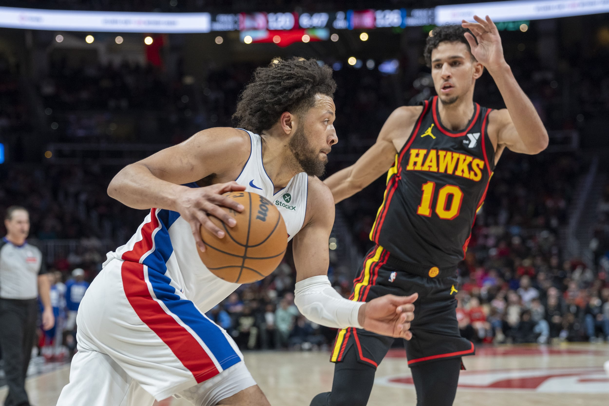 NBA: Cade Cunningham, Pistons outduel Hawks in shootout