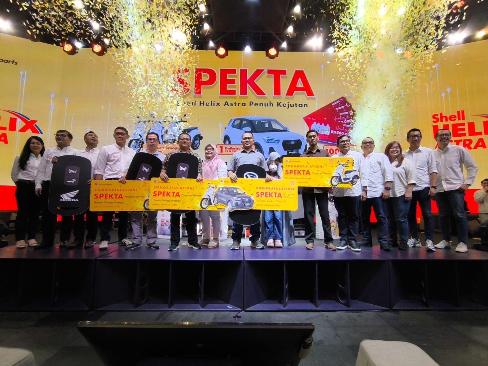 Beli Oli dan Aki Dapat Hadiah Mobil, Astra Otoparts dan Shell Indonesia ...