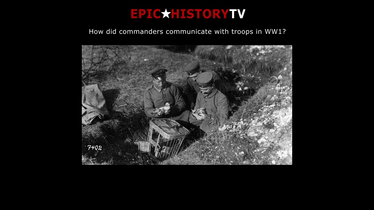 How did Commanders Communicate with Troops in WW1?