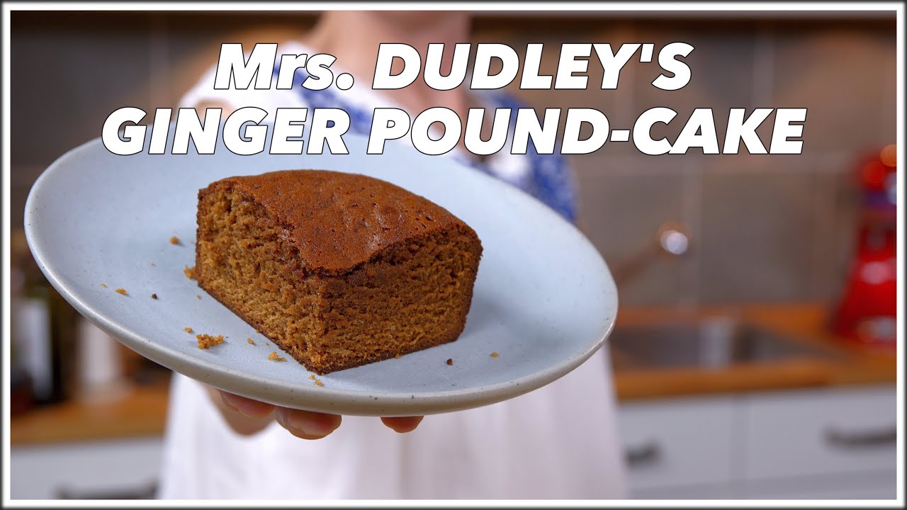 1932 Mrs. Dudley's Ginger Pound Cake Recipe - Old Cookbook Show