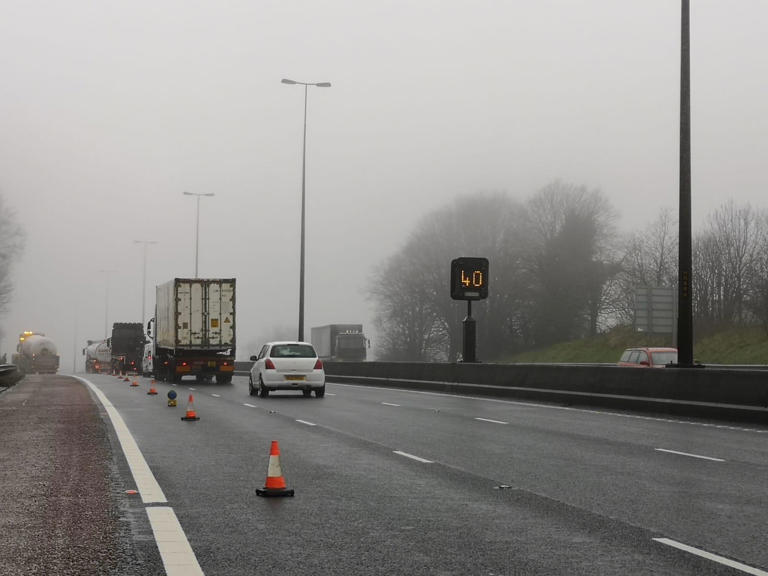 UPDATE Northern Ireland traffic: M1 lanes reopened beyond the Moira ...