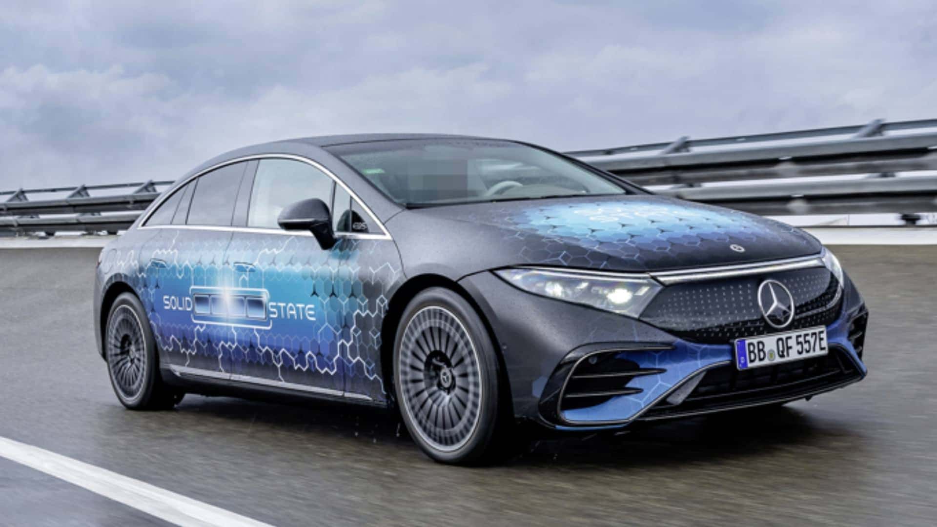 Mercedes' Solid-State Battery Prototype Comes Out Of The Lab, Onto The Road