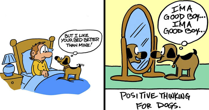 28 Comedic Dog Cartoons By GMeyer That Capture The Fun And Chaos Of ...