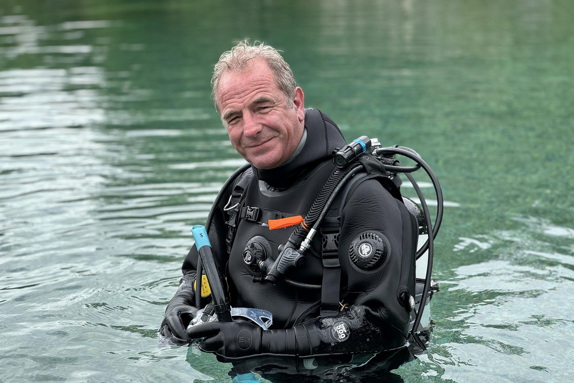 TV presenter Helen Skelton in new episode of Robson Green's Weekend Escapes