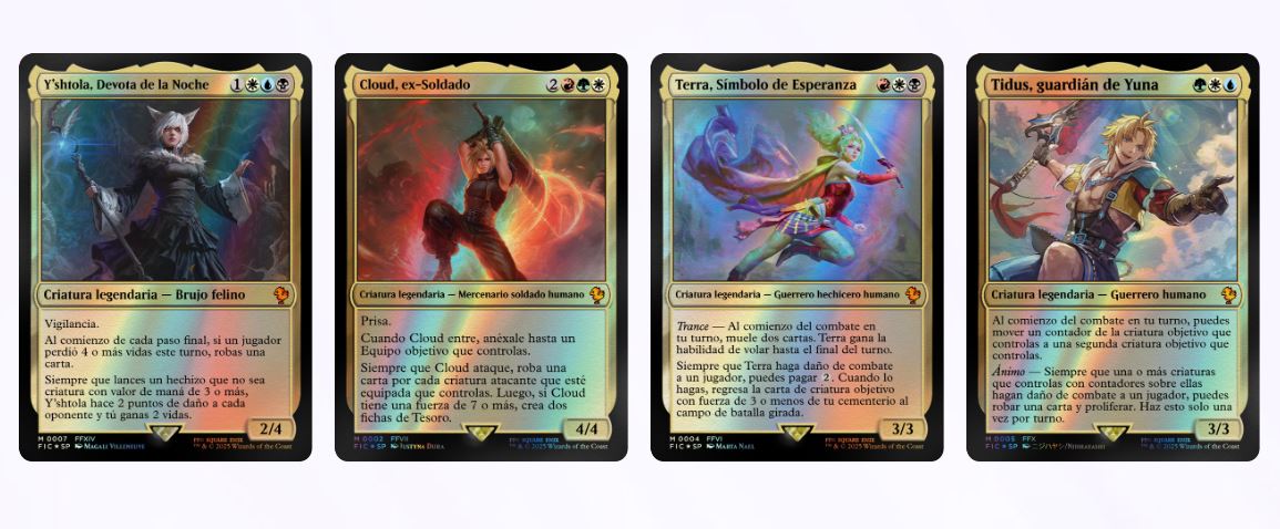 Final Fantasy aterriza en Magic: The Gathering con una colección épica