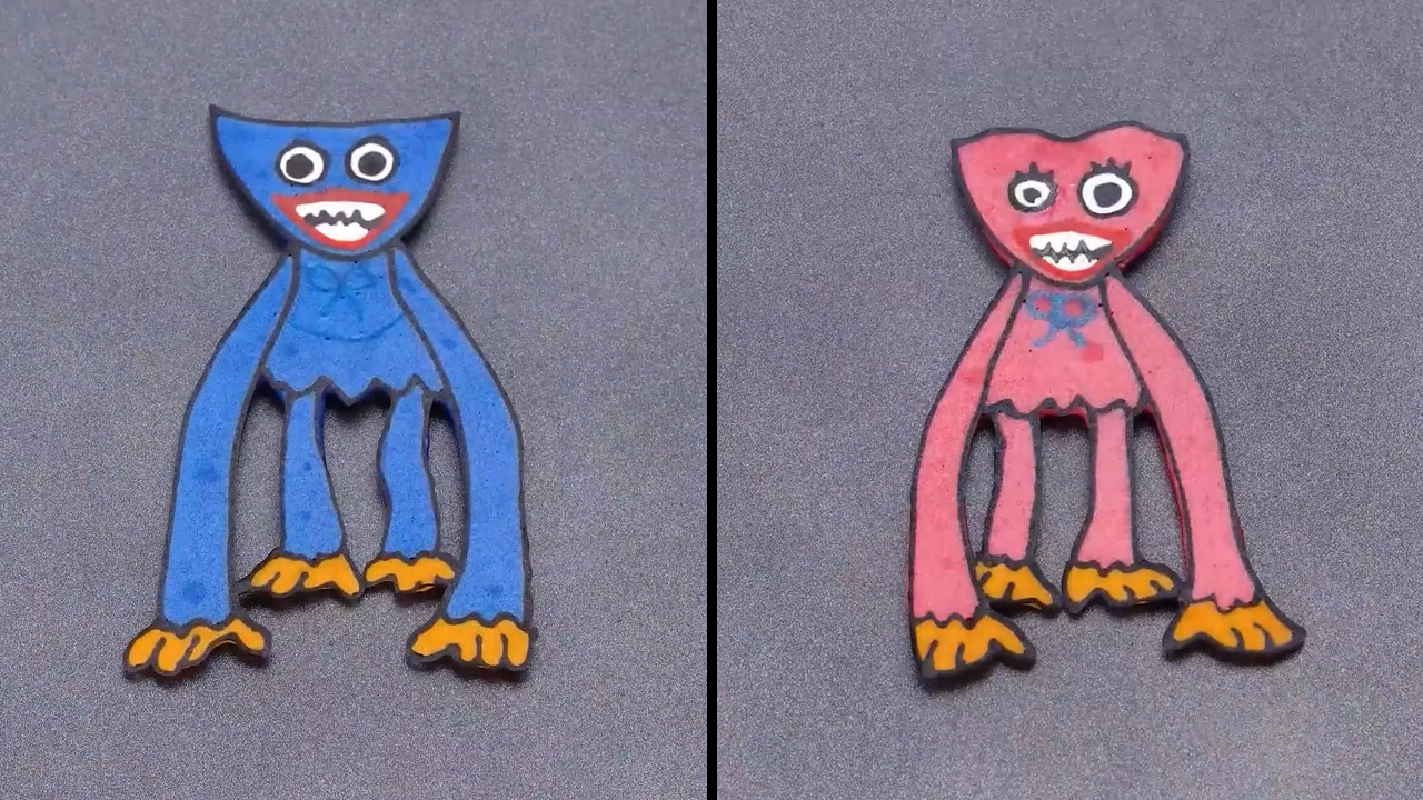 Let’s Make Poppy Playtime Pancake Art 🥞 – Fun & Spooky Designs