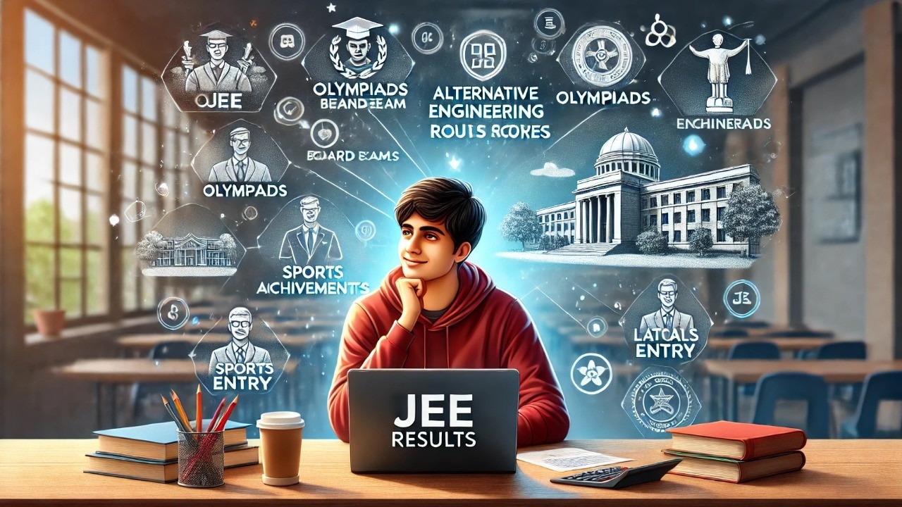 JEE scores matter, but so do Olympiads, board marks, etc. What colleges ...