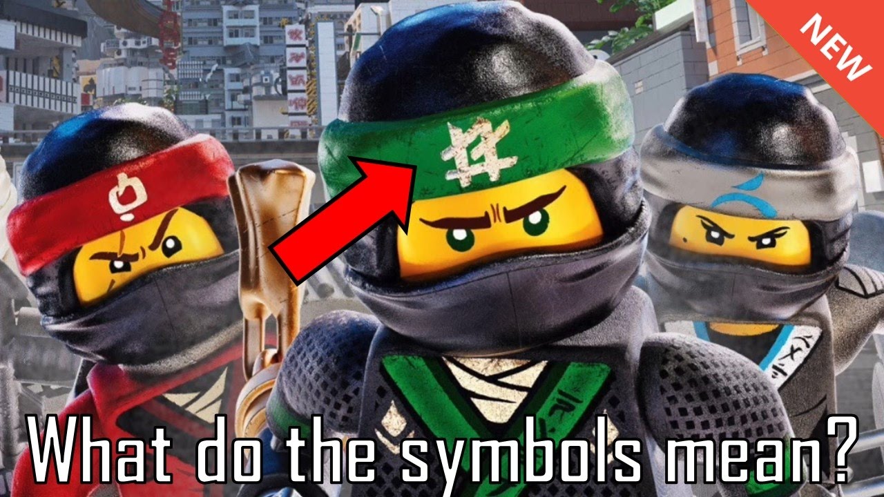 What do the Ninja's Symbols Mean in The LEGO Ninjago Movie?