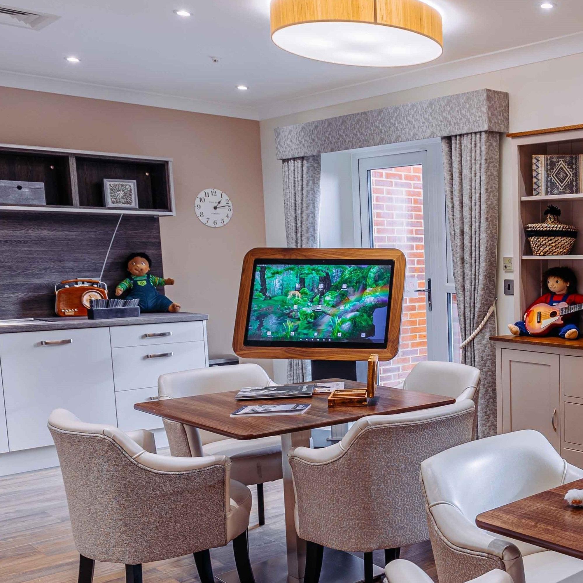 Northallerton care home delights residents with new interactive rainbow ...